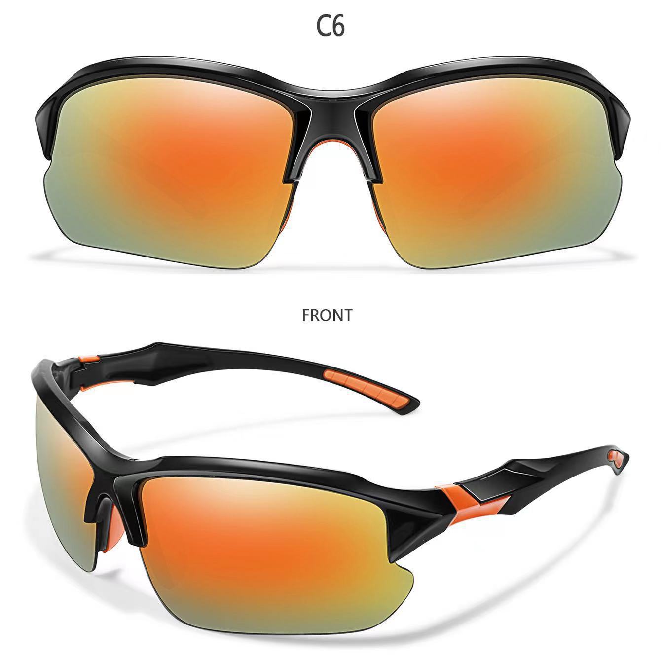 Men's Polarized Sports Sunglasses For Cycling Fishing UV Protection ...
