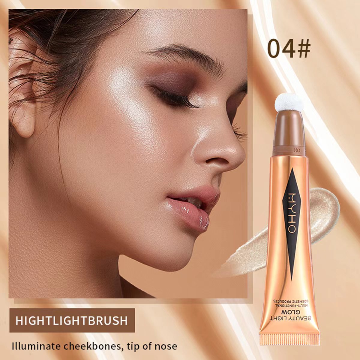 Multifunctional Makeup Pen Facial Contour Nose Shadow Highlighter ...