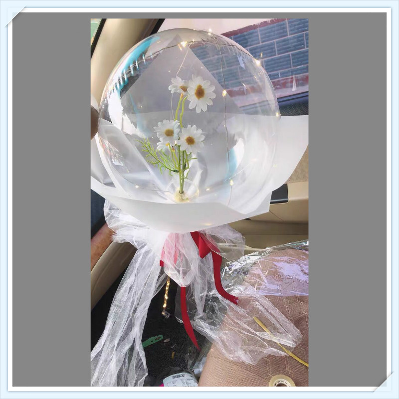 5pcs Transparent Bobo Balls, Birthday Party Holiday Scene Decoration ...