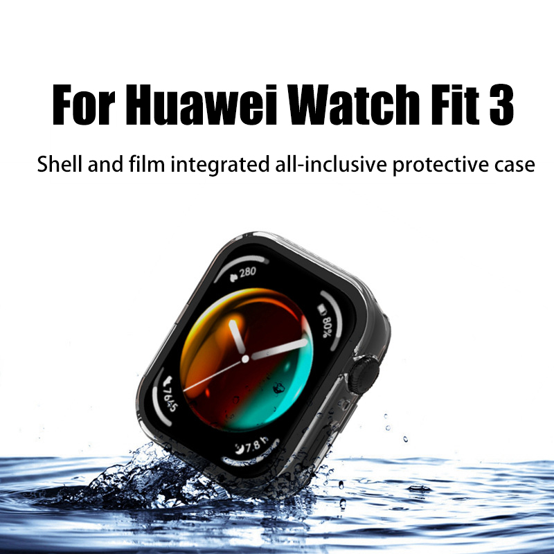Huawei Watch Fit 4 3 4Pro Case PC Full Cover + Tempered Film Hard Case ...