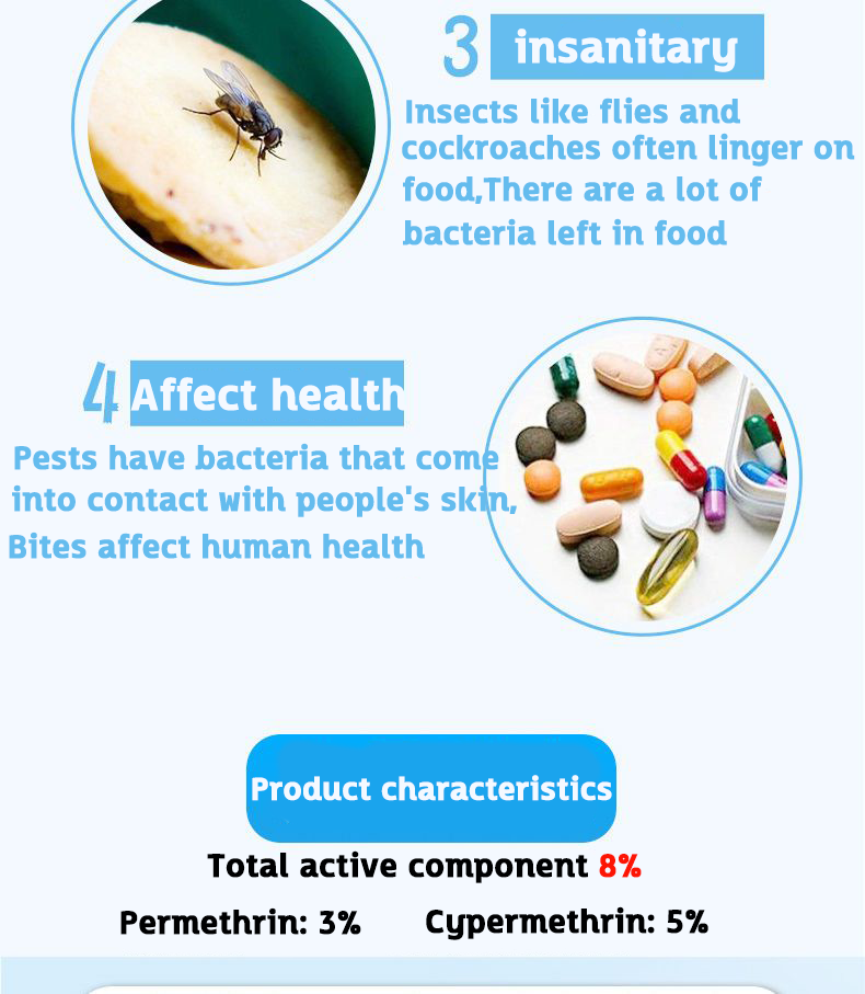 In Stock Japan Import 6 PCS Smoke Insect Agent Powerful Smoke Insecticide Fumigation Repellent ...