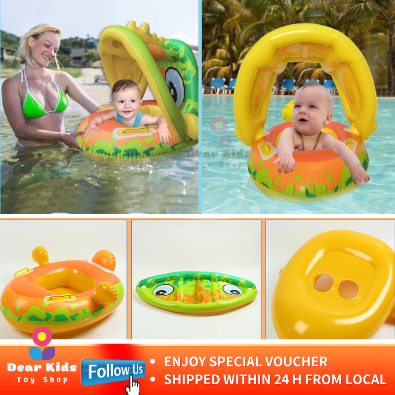 Kids Salbabida Floaters Pink Unicorn Swimming Floater Inflatable Ring ...