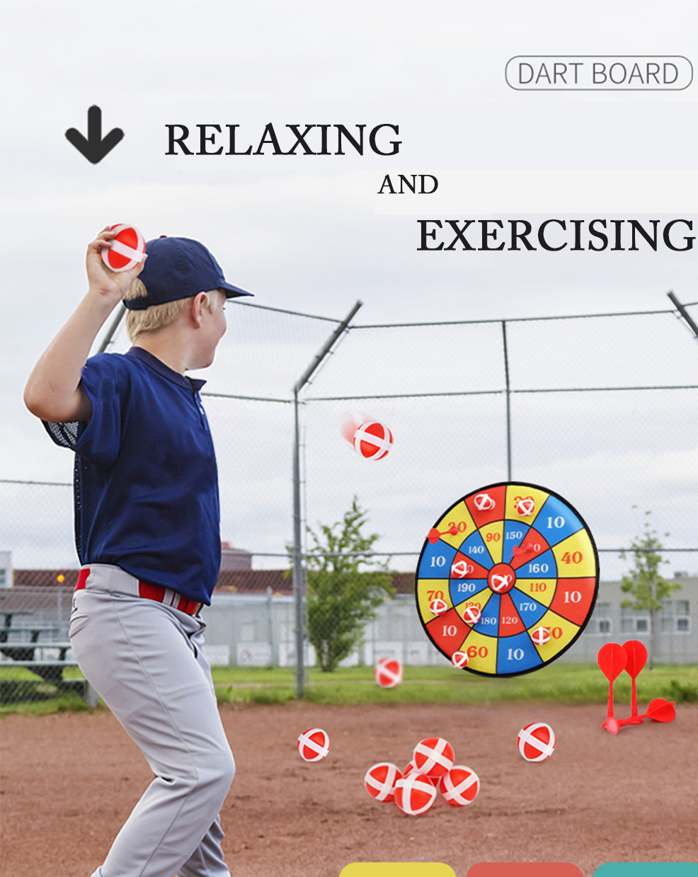 Boys and Girls Sticky Ball Sucker Toys Kindergarten Indoor and Outdoor ...