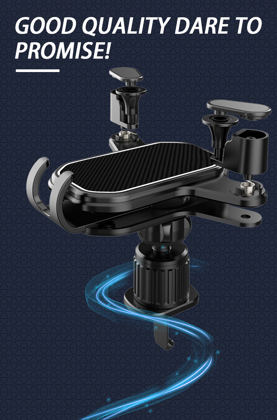 360° Rotatable Car Phone Holder Universal Air Vent Mounted Mobile Phone ...