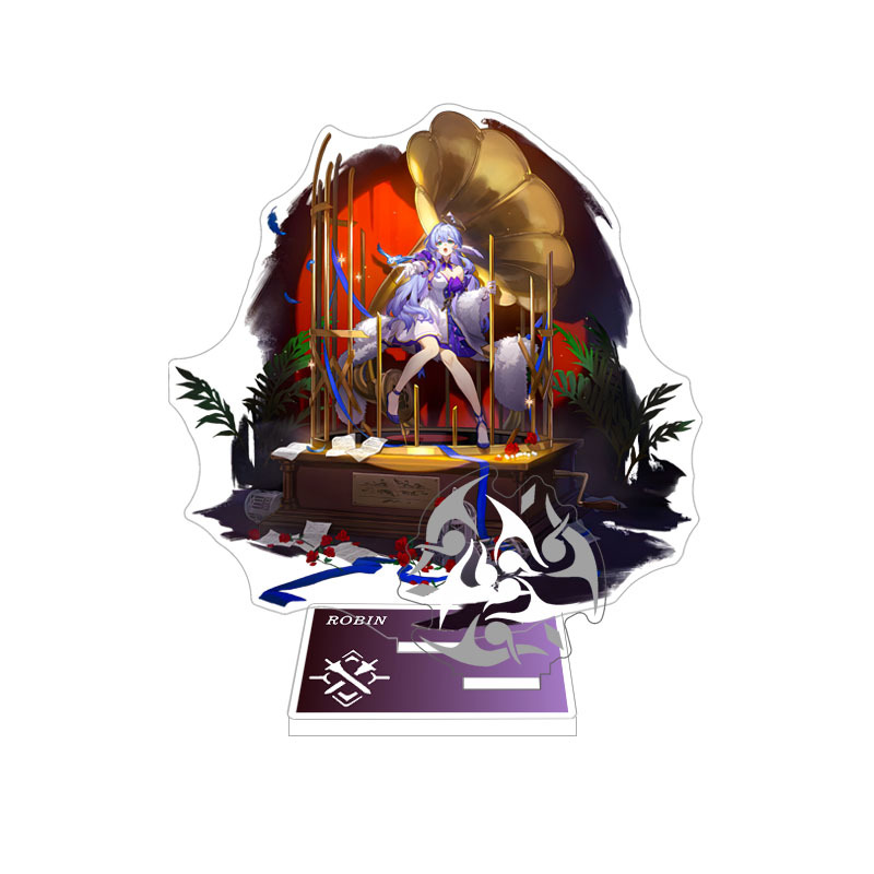 Honkai Star Rail Double Insert Acrylic Big Stand Double-sided Sandwich ...