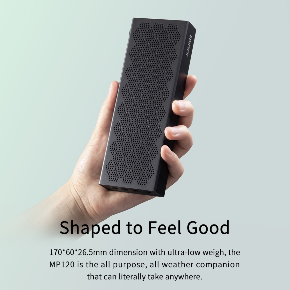 Edifier MP120 Portable Speaker Bluetooth V5.0 Connectivity 2*4w Sound ...