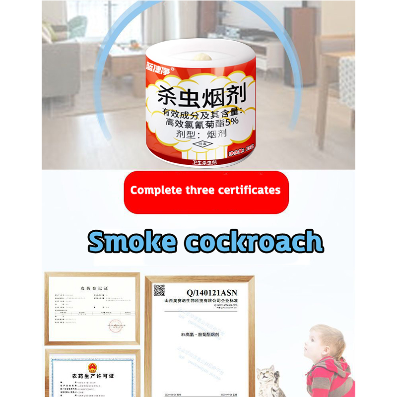 Japan 6pcs Cockroach Killer Herbal Smoke Insecticide Insect Repellant ...
