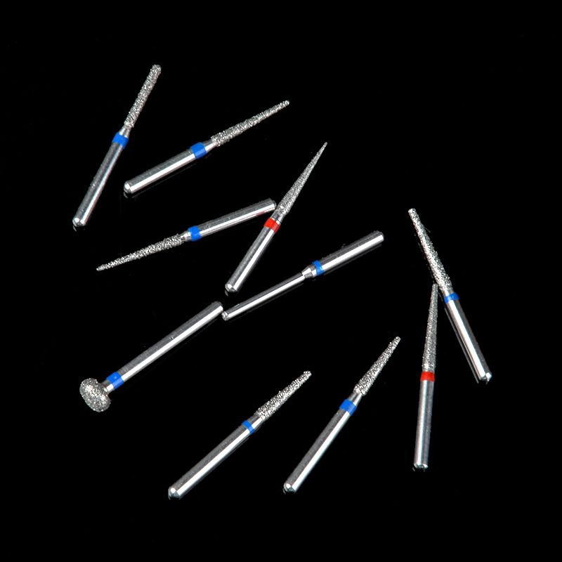10Pcs/set Dental Diamond FG High Speed Bur FG Series For Polishing ...