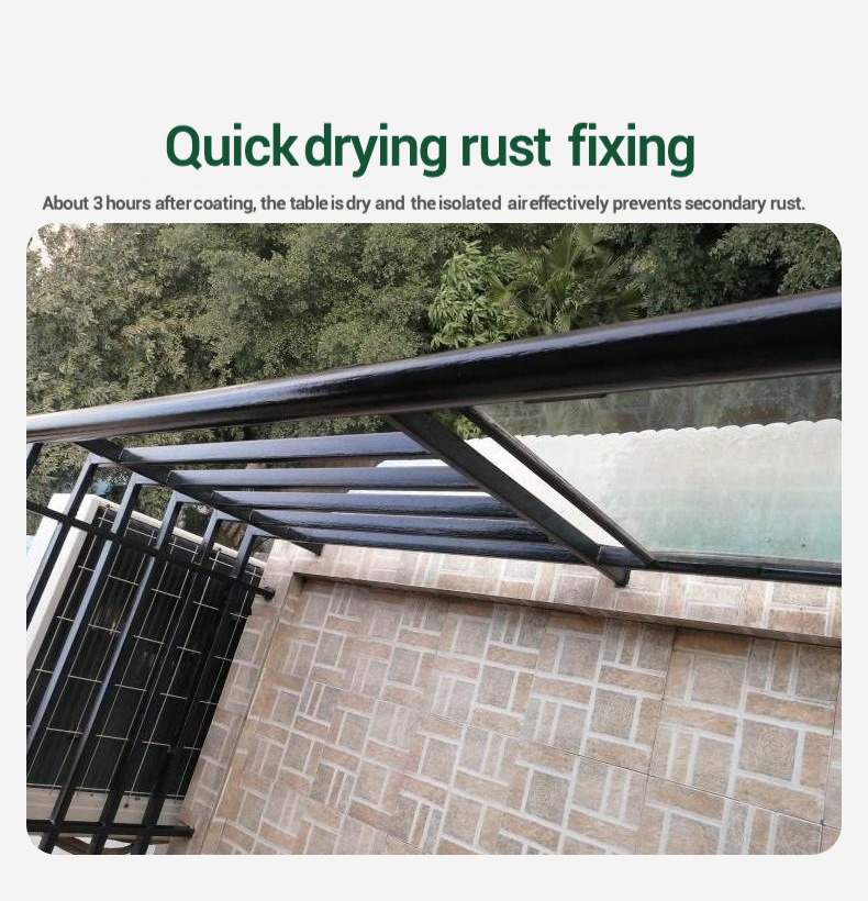 No Need to Polish Anti Rust Paint for Metal 1000g Rust Remover from ...