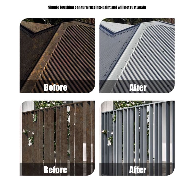 No Need to Polish Anti Rust Paint for Metal 1000g Rust Remover from ...