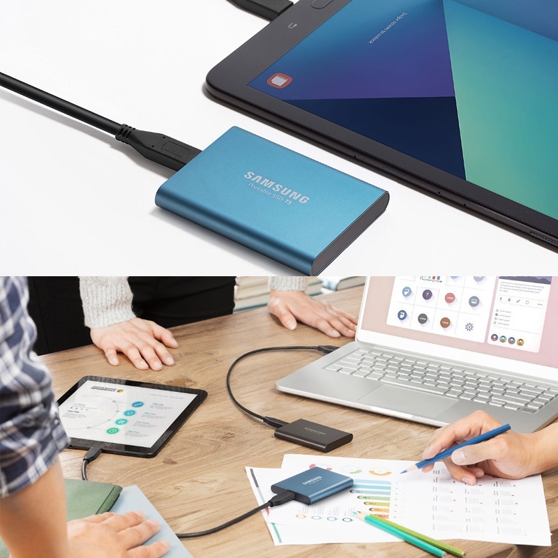 Samsung T5 external high-definition ssd 30TB external solid-state hard ...