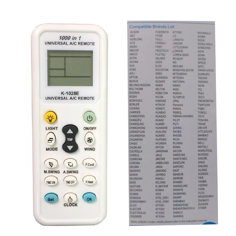 Universal Remote Control Air Conditioner Remote Control/Applicable to ...