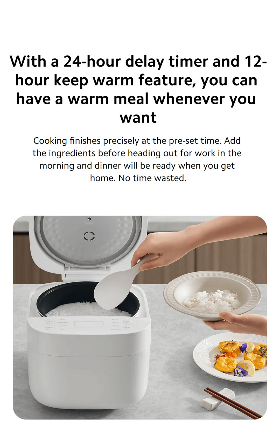 Xiaomi Smart Multifunctional Rice Cooker | Shopee Philippines