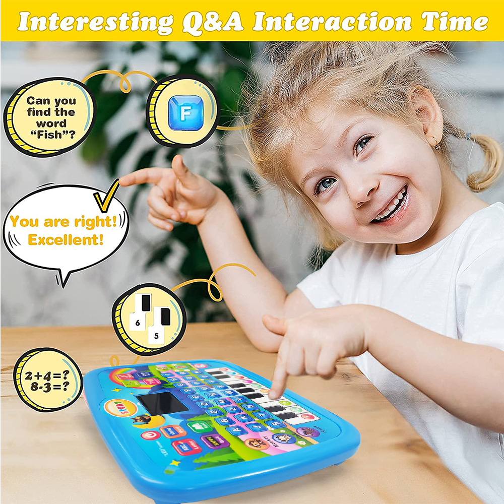 Educational Learning Computer Tablet Toys for Kids Boys Girl,Toddler ...