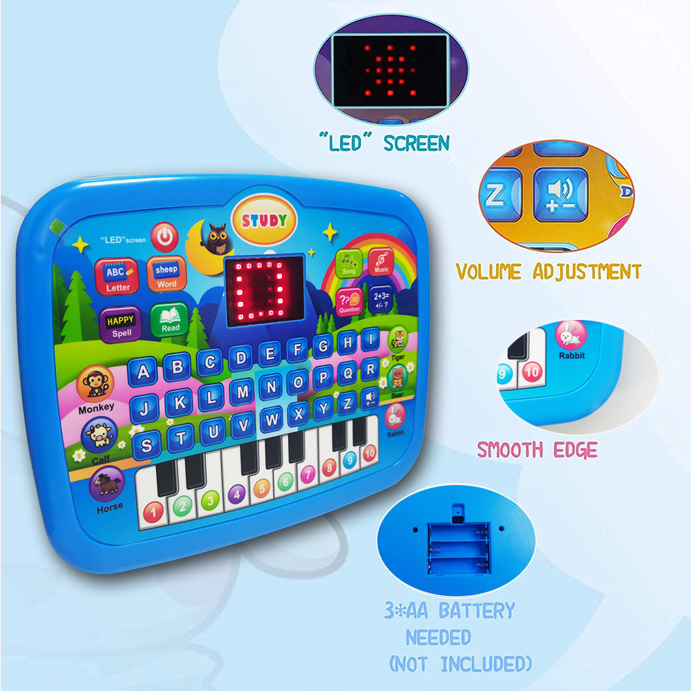 Educational Learning Computer Tablet Toys for Kids Boys Girl,Toddler ...