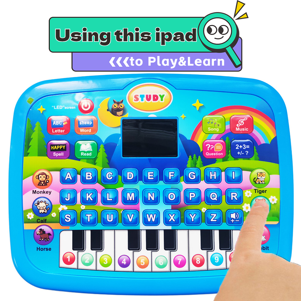 Educational Learning Computer Tablet Toys for Kids Boys Girl,Toddler ...