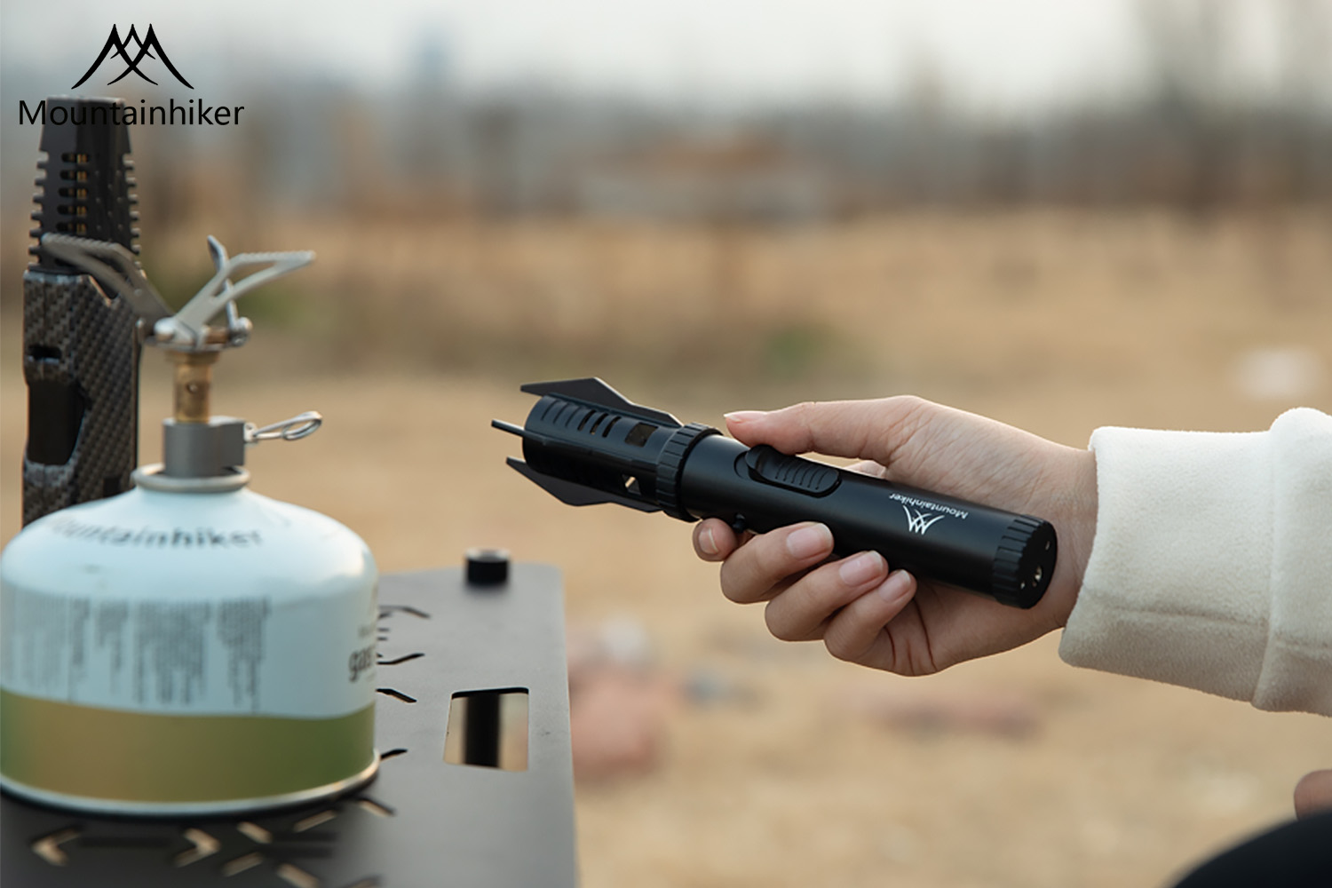 MOUNTAINHIKER Camping Igniter Flame Gun Portable Flame Gun Set Camping ...