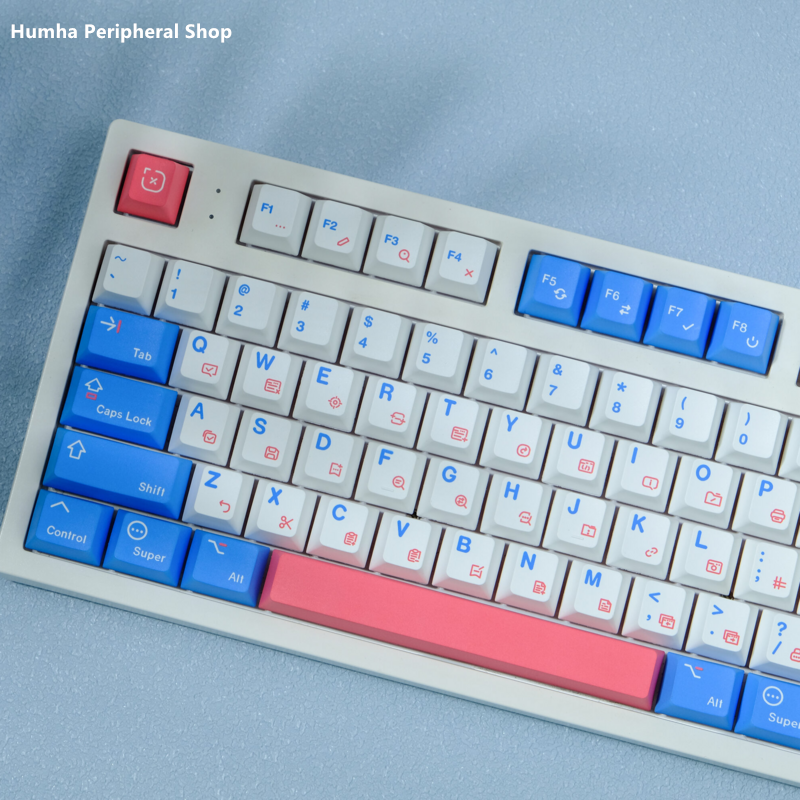 Humha Shortcut Key keycap PBT material Dye-Sublimation Cherry profile Mechanical Keyboard keycap ...