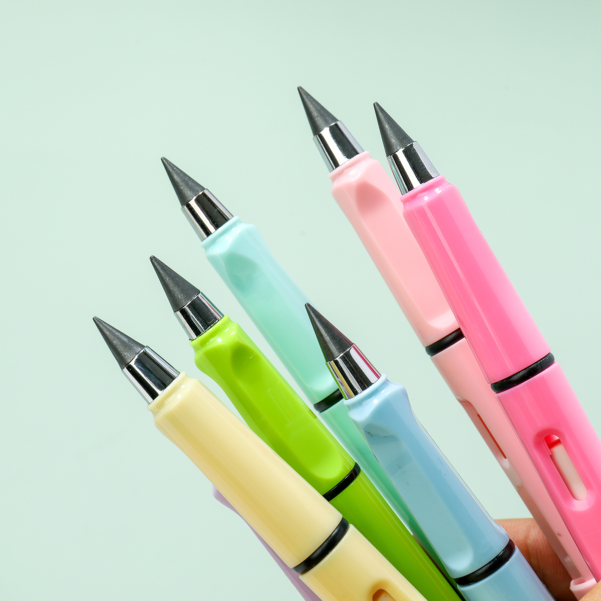 25pcs Can't End Black Technology Pencil No Need to Sharpen No Ink ...