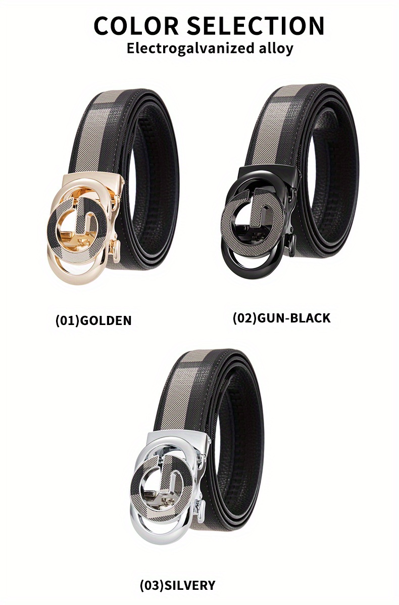 New Fashion Men's Leather Belt Business Casual First Layer Jeans Belt ... New Fashion Men's Leather Belt Business Casual First Layer Jeans Belt ...