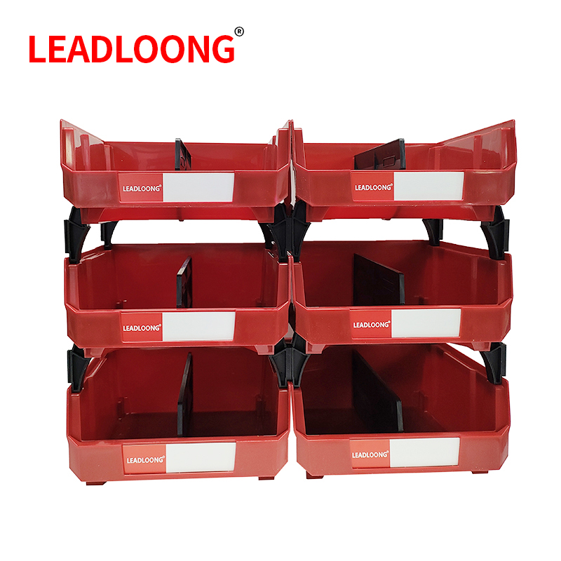 V4-2728 276*279*128MM | Plastic stackable organizer shelf bin rack bin ...