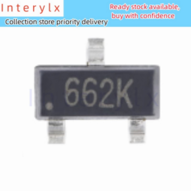 50pcs/lot XC6206P332MR XC6206P332 XC6206 SOT-23 SMD (662K) 3.3V 0.5A ...