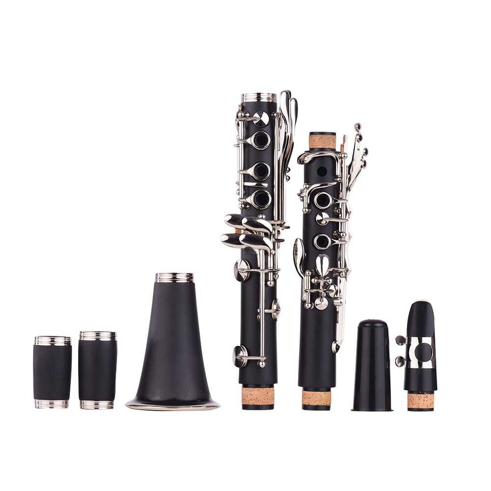 【PH Stock】Clarinet Instrument ABS 17 keys Clarinet Bb Flat with Carry ...