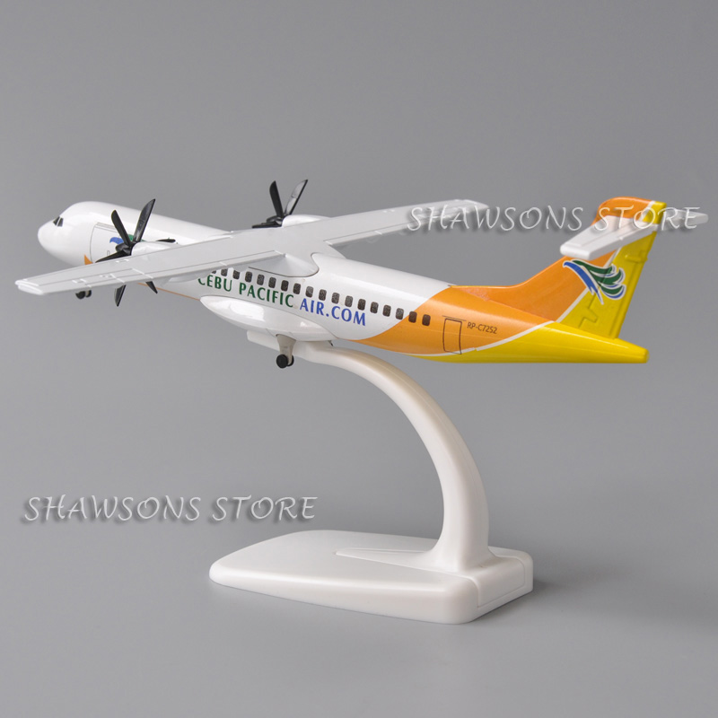 1:140 Scale Diecast Metal Model Plane Toy ATR-72 Cebu Pacific Air ...