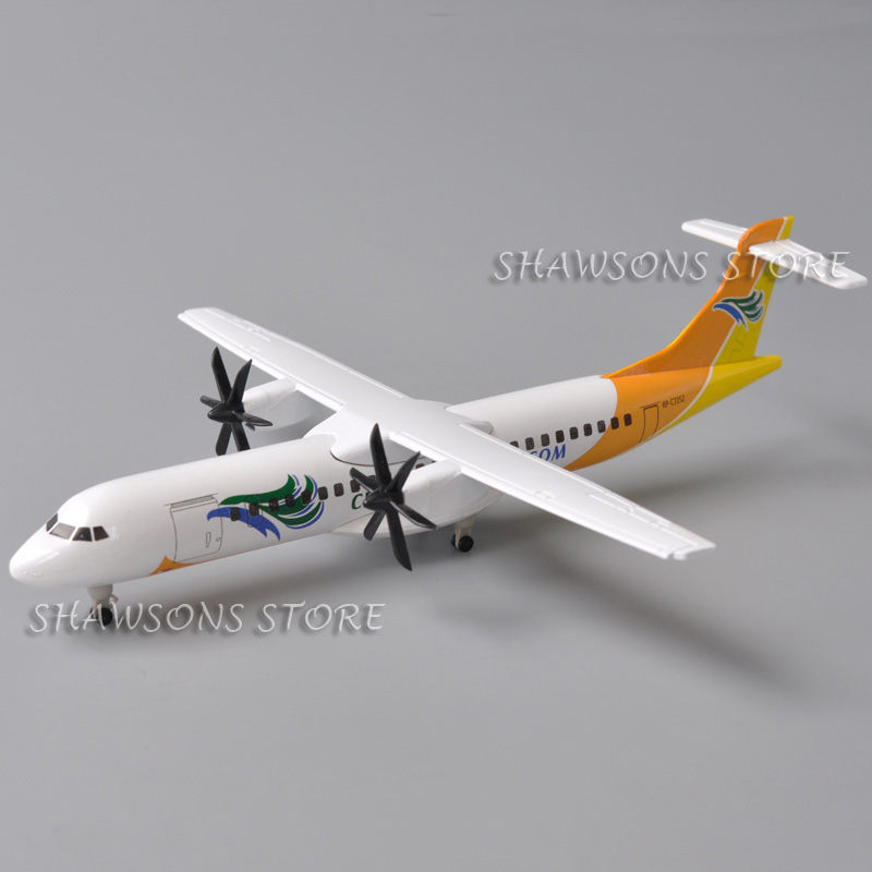 1:140 Scale Diecast Metal Model Plane Toy ATR-72 Cebu Pacific Air ...