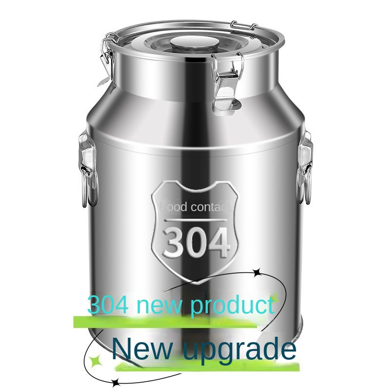 304 Stainless Steel Oil Barrel Wine Barrel Thickened Sealed Barrel ...