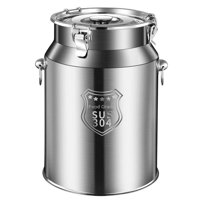 304 Stainless Steel Oil Barrel Wine Barrel Thickened Sealed Barrel ...