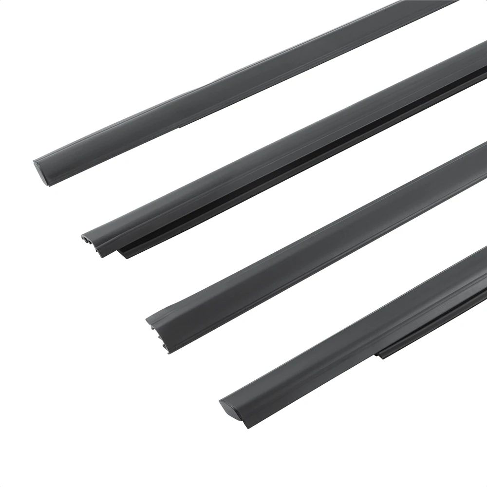 4PCS Ford Ranger Weatherstrip Window Seal Car Window Moulding Trim Seal ...