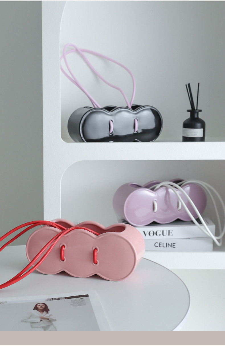 Molly Preferred Creative Cloud Portable Vase Ceramic Portable Flower ...