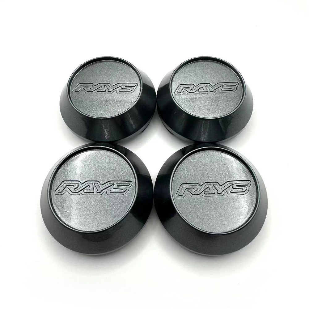 4pcs 64mm RAYS Car Wheel Center Caps Red Logo Fit for Rays Volk Racing ...