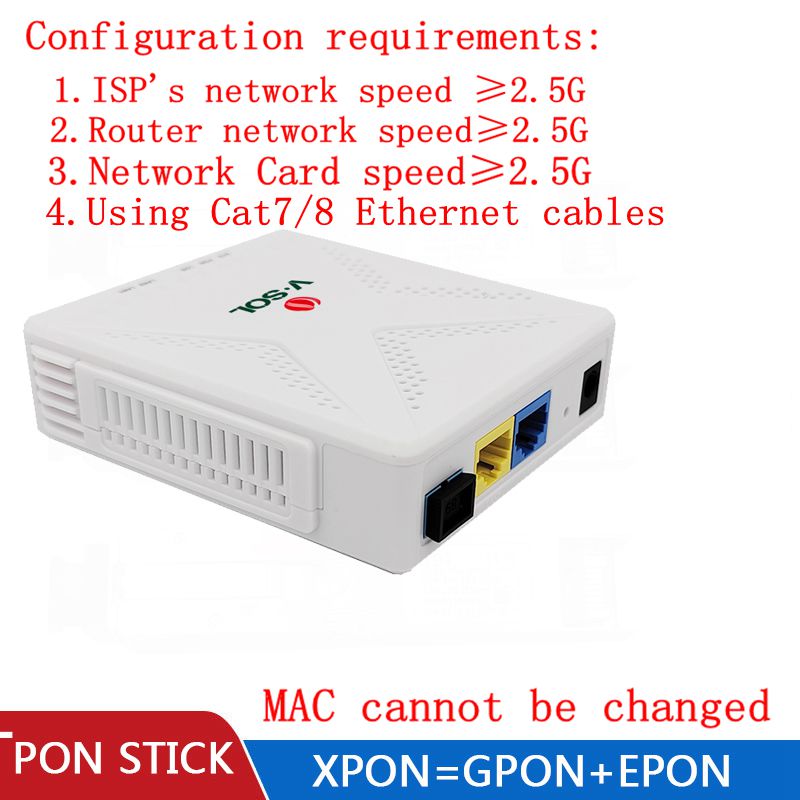Brand new Vsol V2802RH 2.5G XPON ONT EPON GPON ONU With pppoe | Shopee Philippines