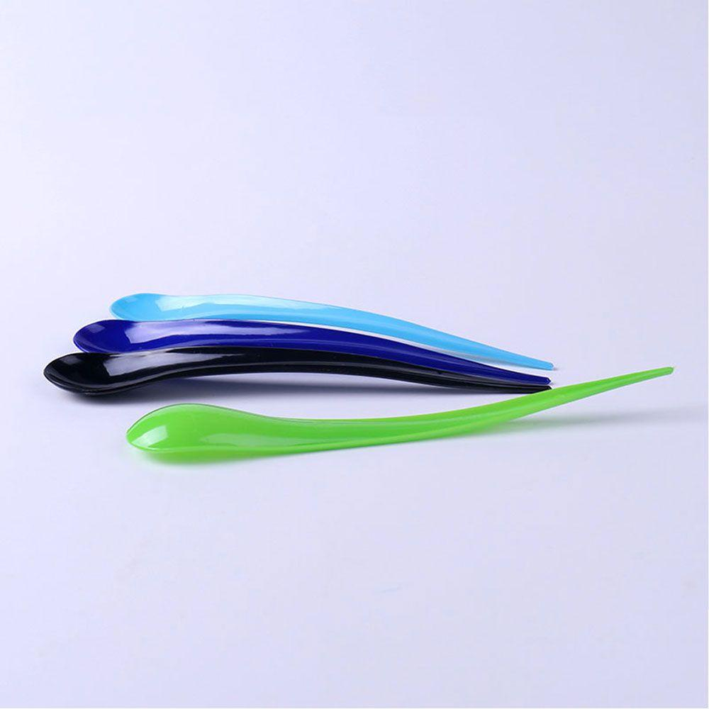 100Pcs Disposable Plastic Spoon For Ice Scramble Ice Cream Snacks Food ...