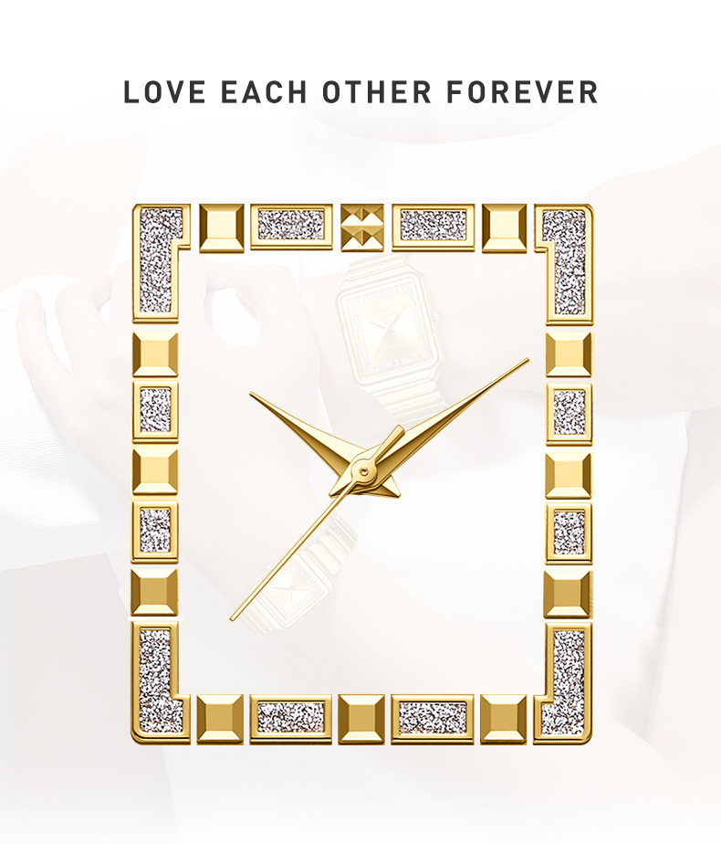 LIEBIG Couple Watch Fashionable and Exquisite 3ATM Waterproof Quartz ...