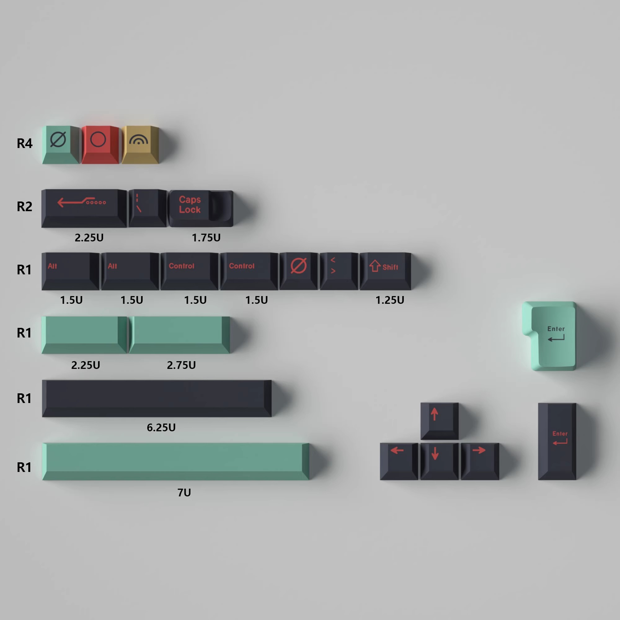 GMK Metropolis PBT Keycap 129 Keys Cherry Profile DYE-SUB Personalized ...