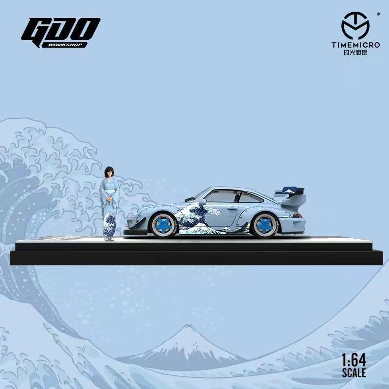 Tm X GDO 1: 64 RWB964 Kanagawa Surfing Painting Simulation Alloy Car Model | Shopee Philippines