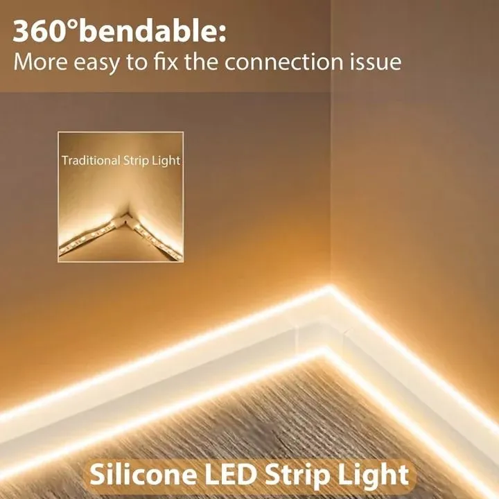 Led Strip Light 220V AC Waterproof Led Light Strip For Room IP67 ...