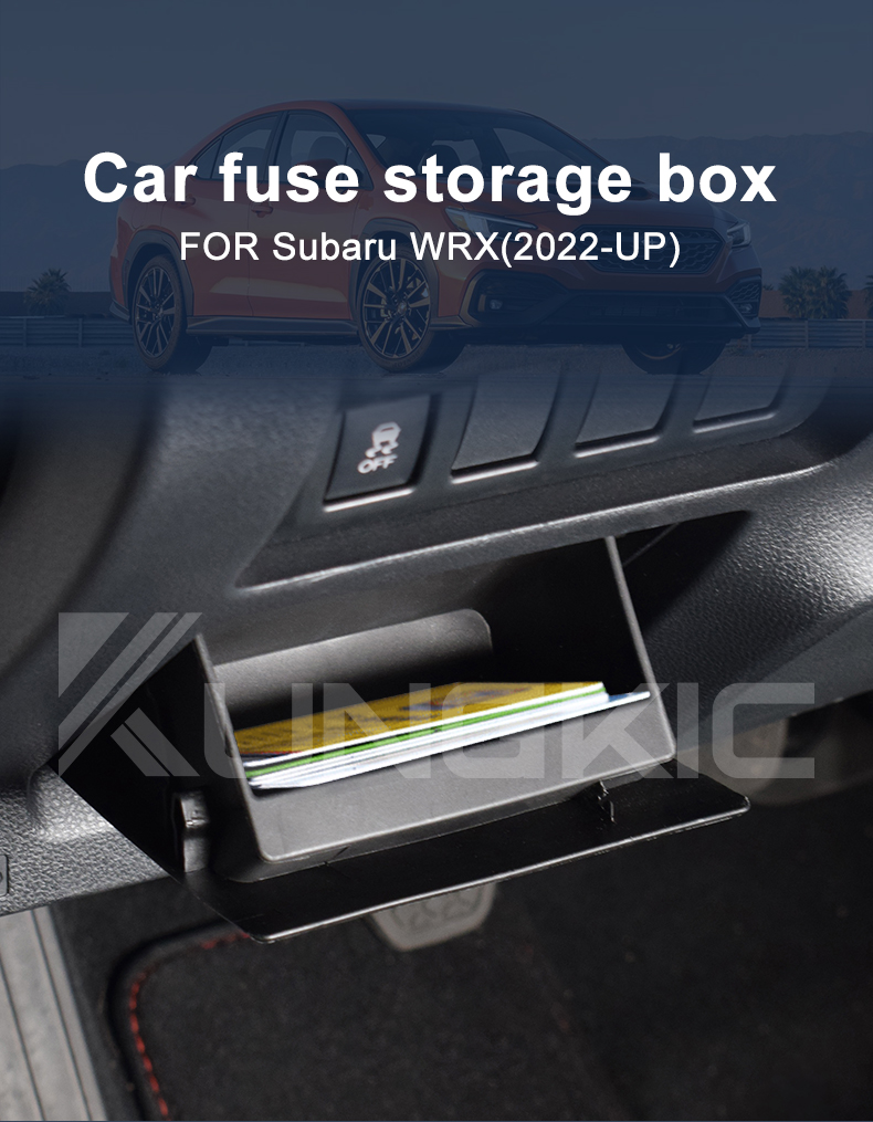 For Subaru WRX 2022 2023 2024 Car Storage Box Fuse Box Coin Container ...