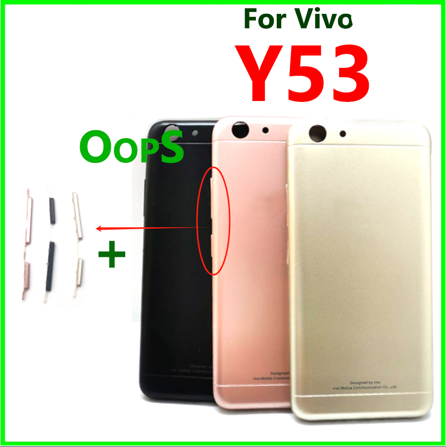 Rear Back housing For VIVO Y53 Back battery cover Door with side button ...