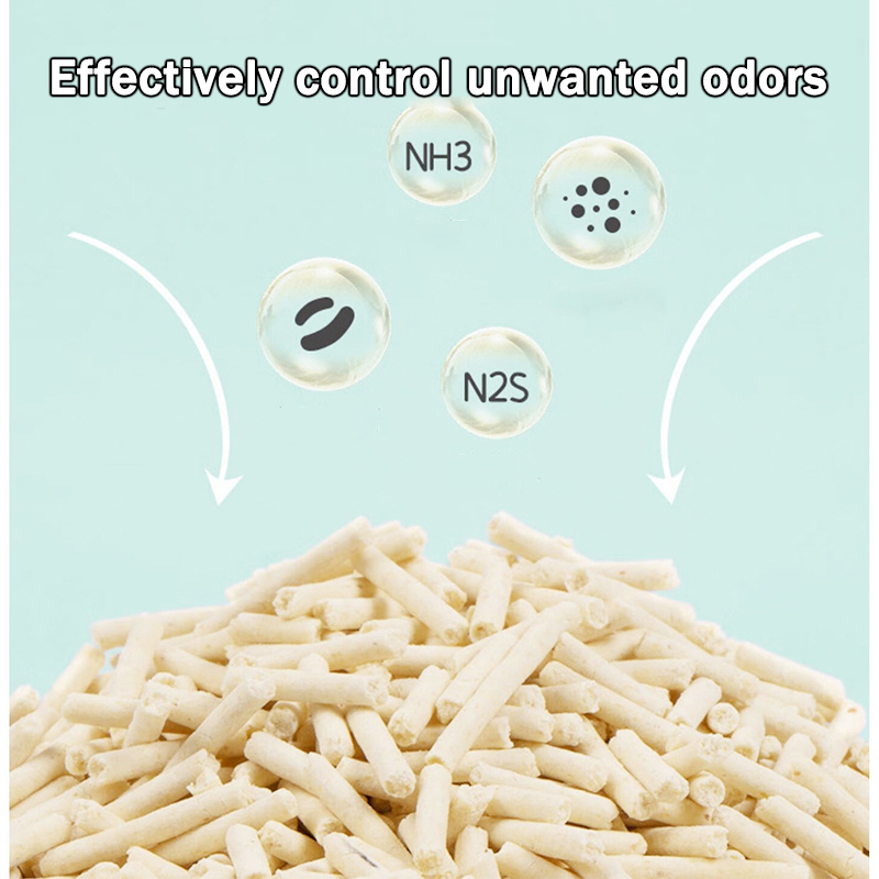 Cat litter 6L TOFU Cat Litter Mixed cat litter Deodorant Food Grade ...