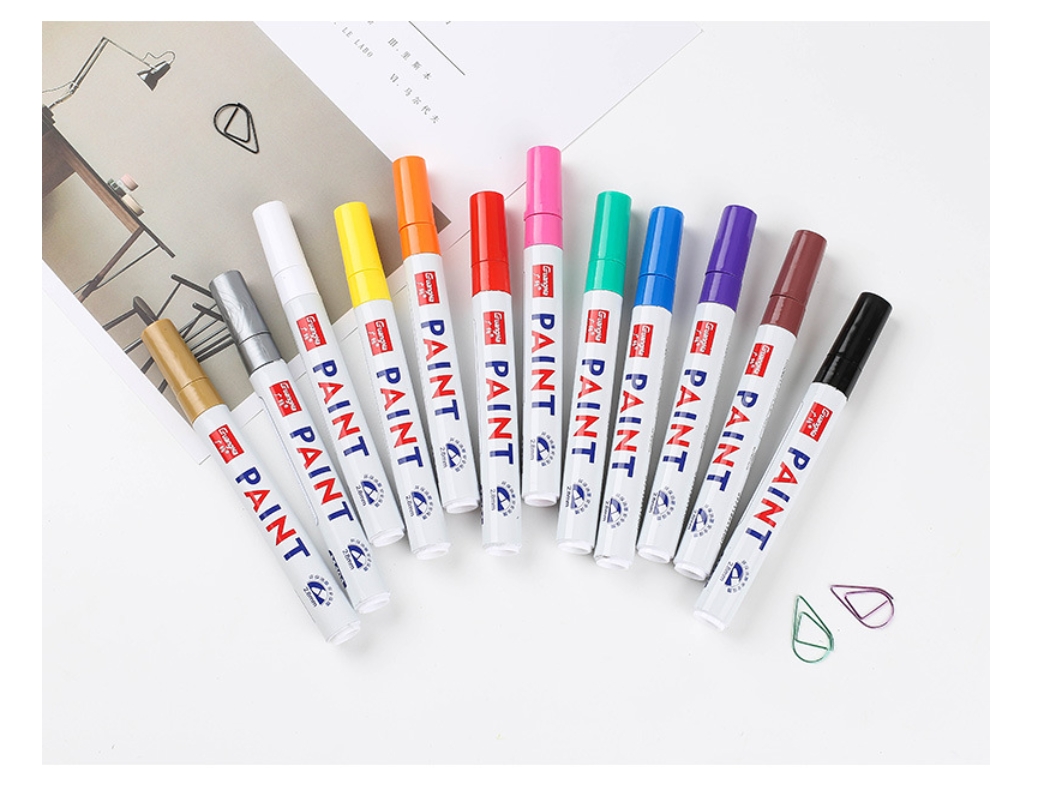 1/3PCS Car Marking Pen Car Tire Marking Oil Pen Motorcycle Paint ...