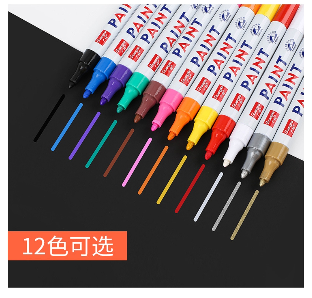 1/3PCS Car Marking Pen Car Tire Marking Oil Pen Motorcycle Paint ...