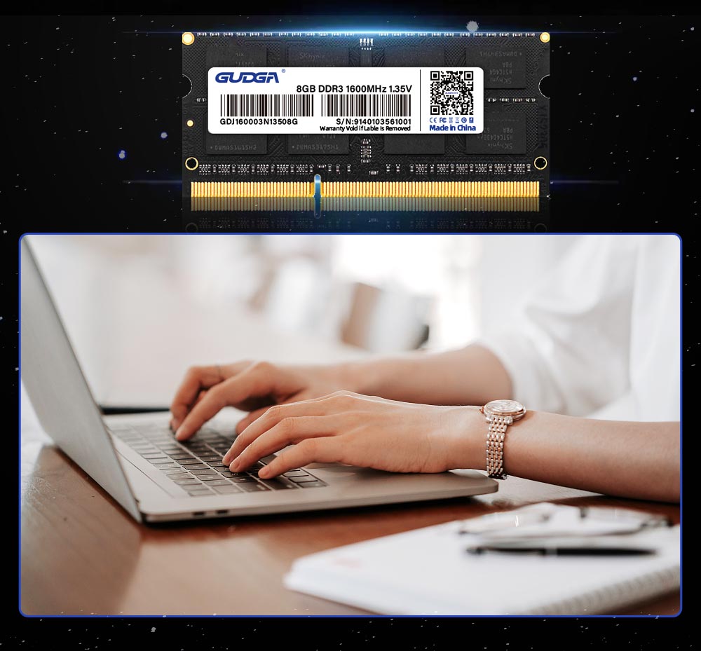 GUDGA DDR3/DDR3L RAM 2GB 4GB 8GB RAM 1333mhz 1600mhz SODIMM Notebook ...