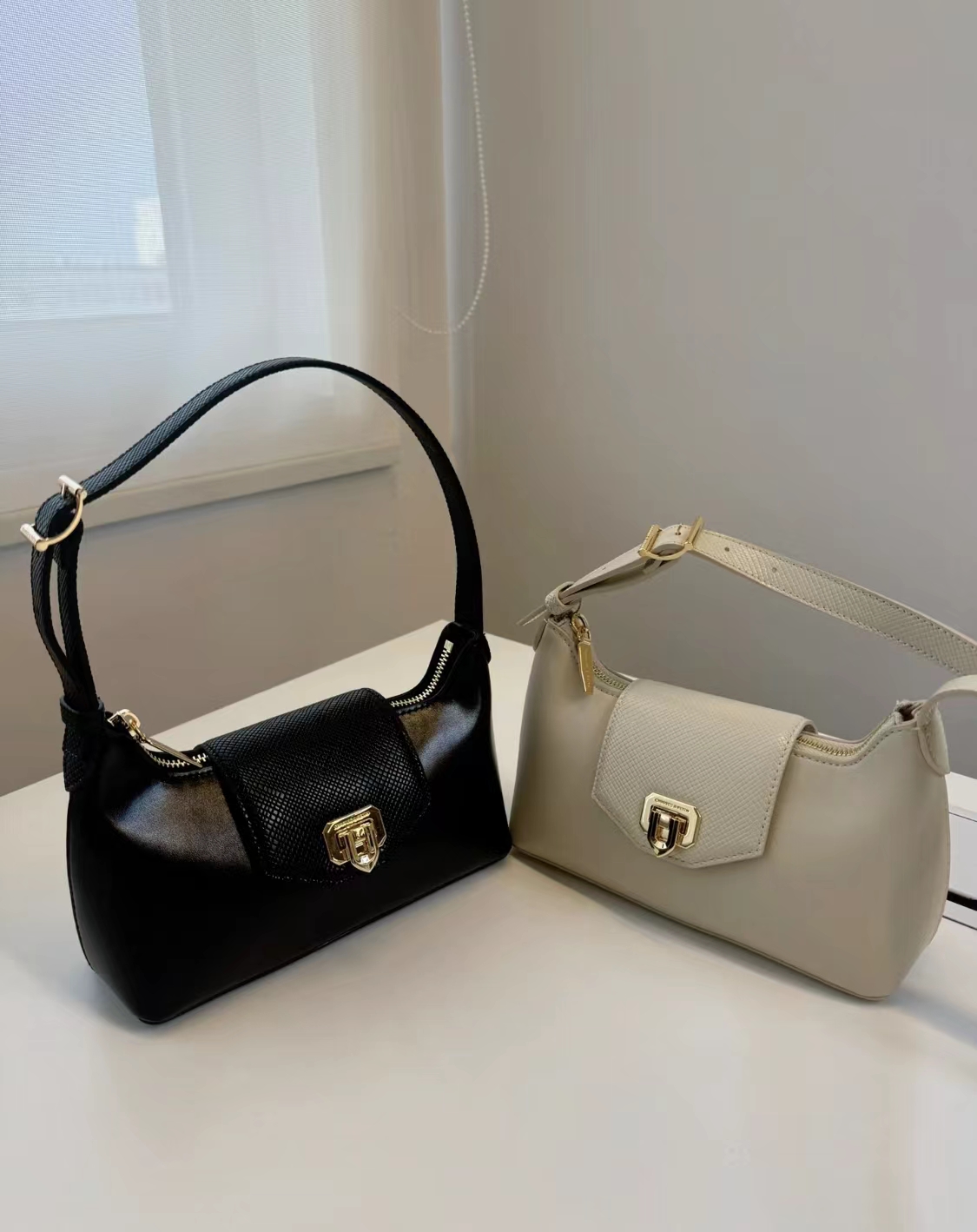 CNK2024 new product 20671648 simple flip bag baguette armpit bag for ...
