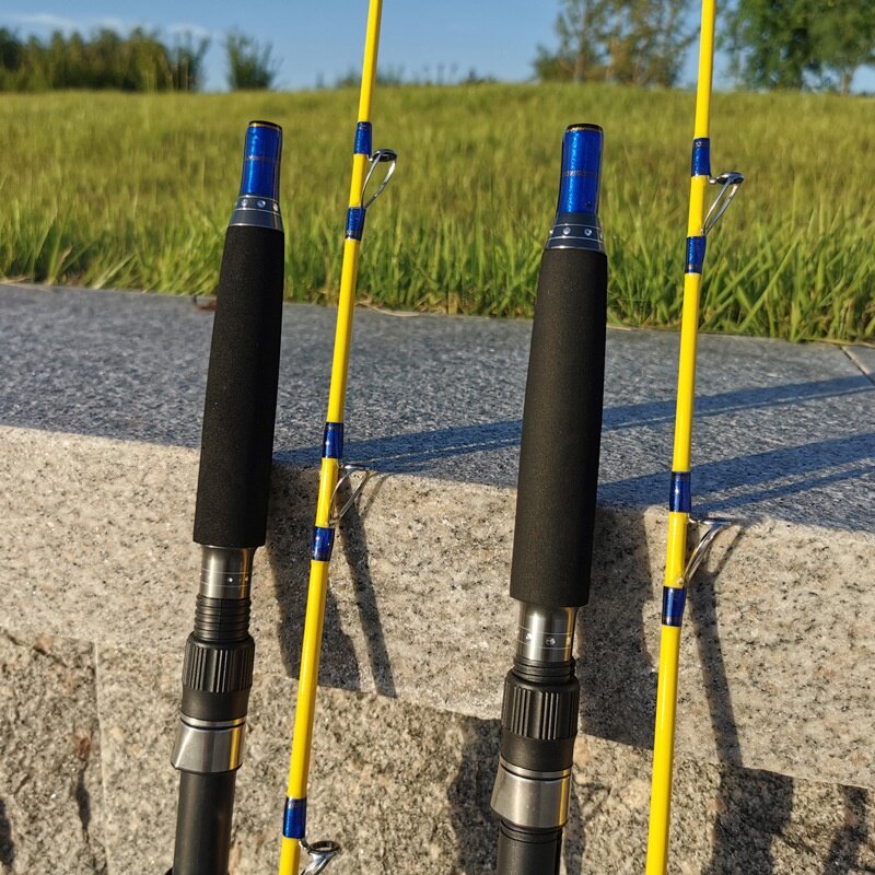 Old Captain Slow Jigging Rod Chinese Version【50-350g/15-40lb】Solid Tip ...