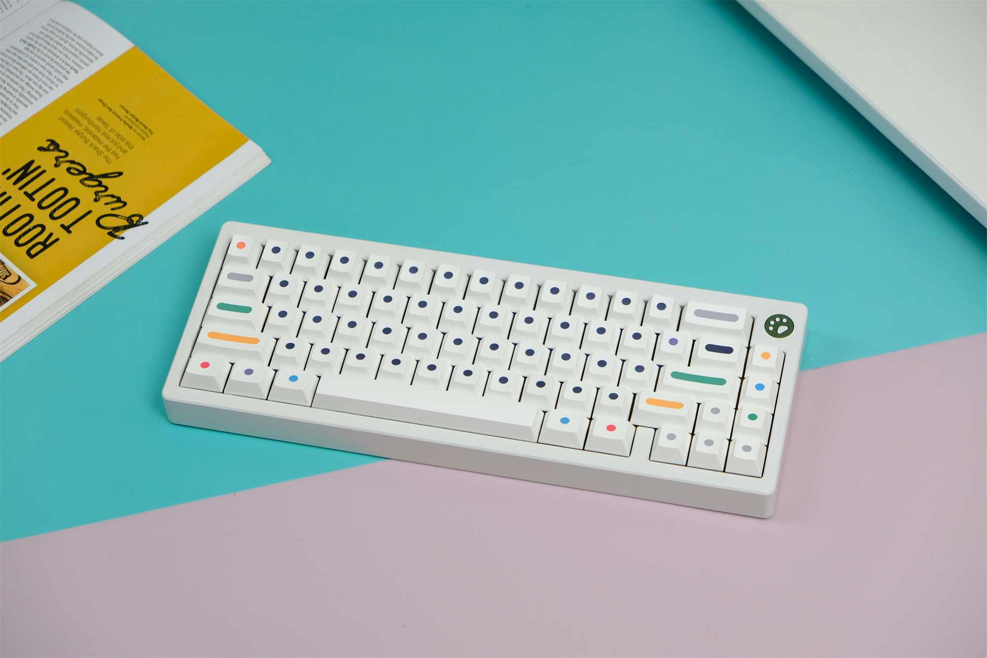 GMK Dots Keycaps PBT Dye-sub Cherry Profile Keycap Custom Keycaps ...