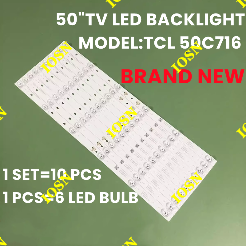 NEW 1 SET TCL 50C716 TV LED BACKLIGHT TCL-50C715-3030FC-6X8-A ...